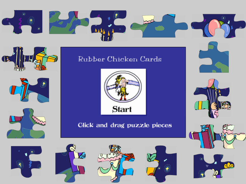 Rubber Chicken Card